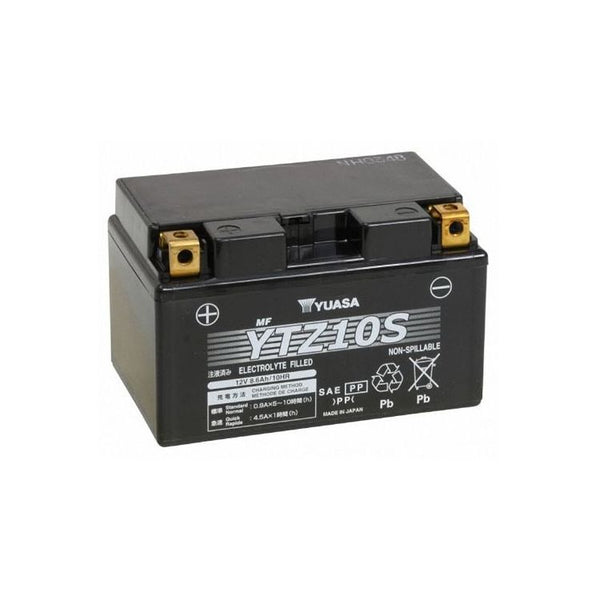 Yuasa YTZ10S AGM Battery for Kawasaki Ninja 650 (2017-2024 ...
